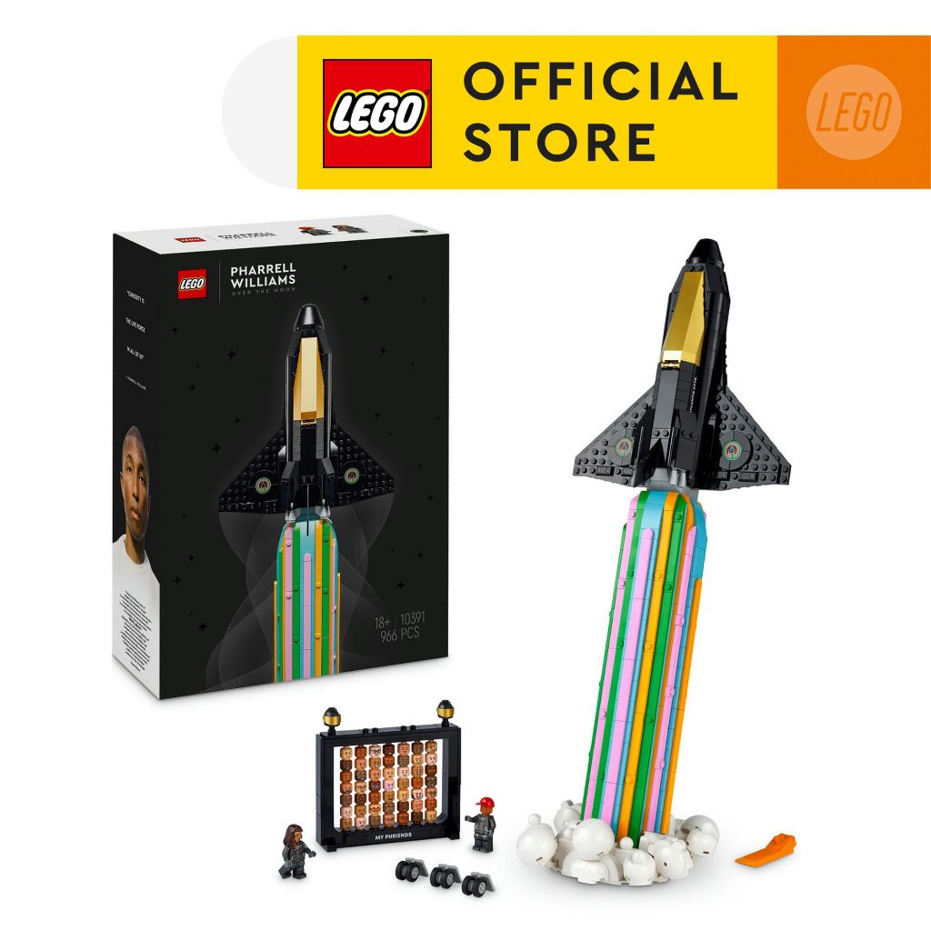 LEGO Icons Moments 10391 Over the Moon with Pharrell Williams (966 ...