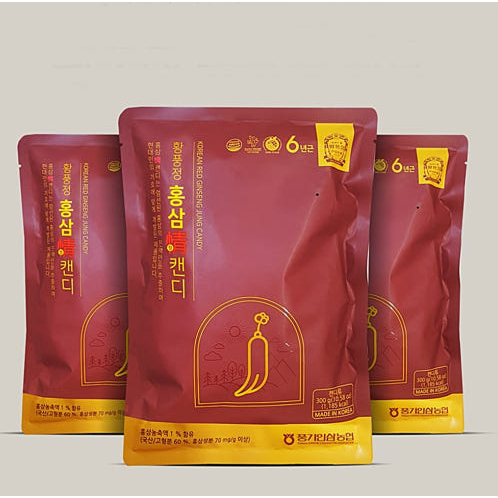 Red Ginseng Candy Premium Korean Traditional Snack 300g | Shopee Singapore
