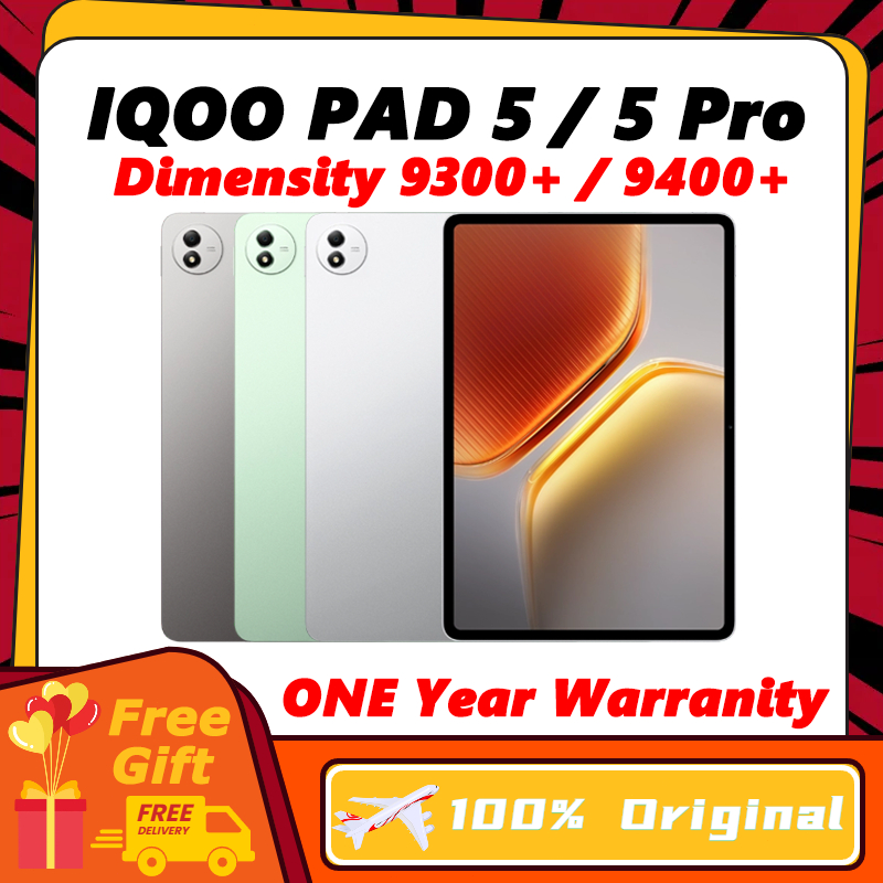 VIVO IQOO Pad 5 Pro Dimensity 9400+ 13" 3.1K 144Hz IQOO Pad 5 Dimensity ...
