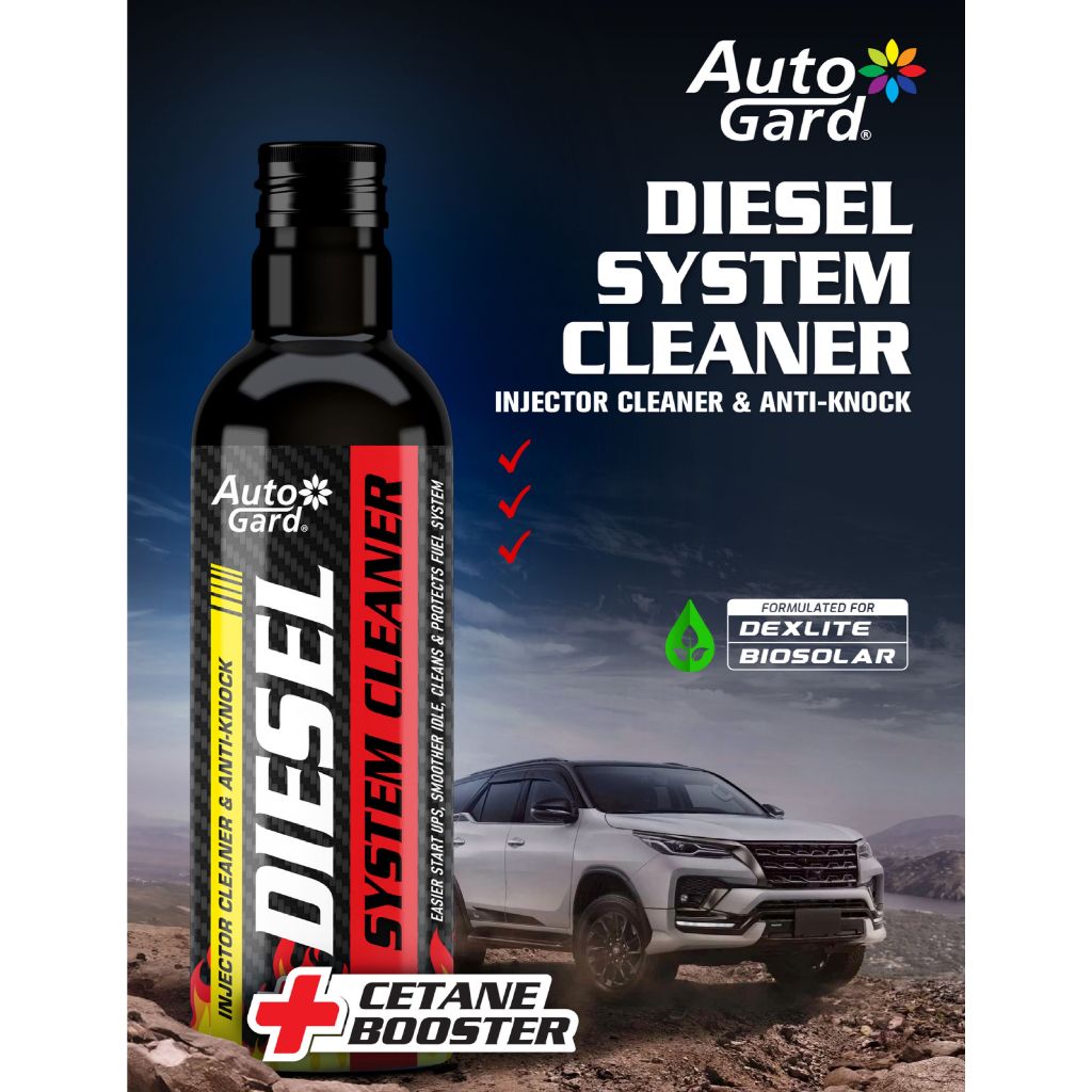 Diesel Engine System Cleaner with Cetane Booster by AutoGard 200ml ...