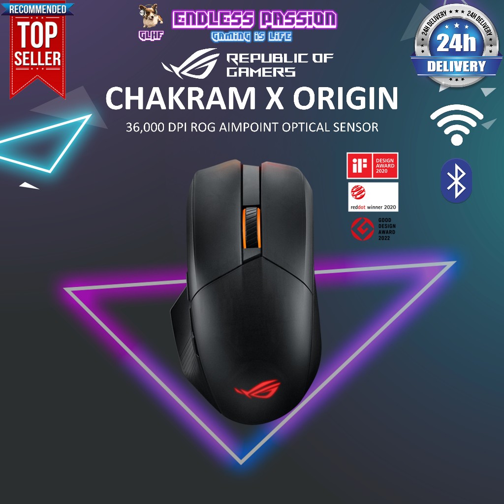 Asus ROG Chakram X Origin Gaming Mouse | Shopee Singapore