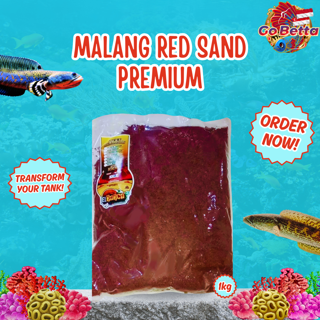 Aquarium Sand Aquascape Premium Ultra Fine Red Sand – Malang TIA Nut ...