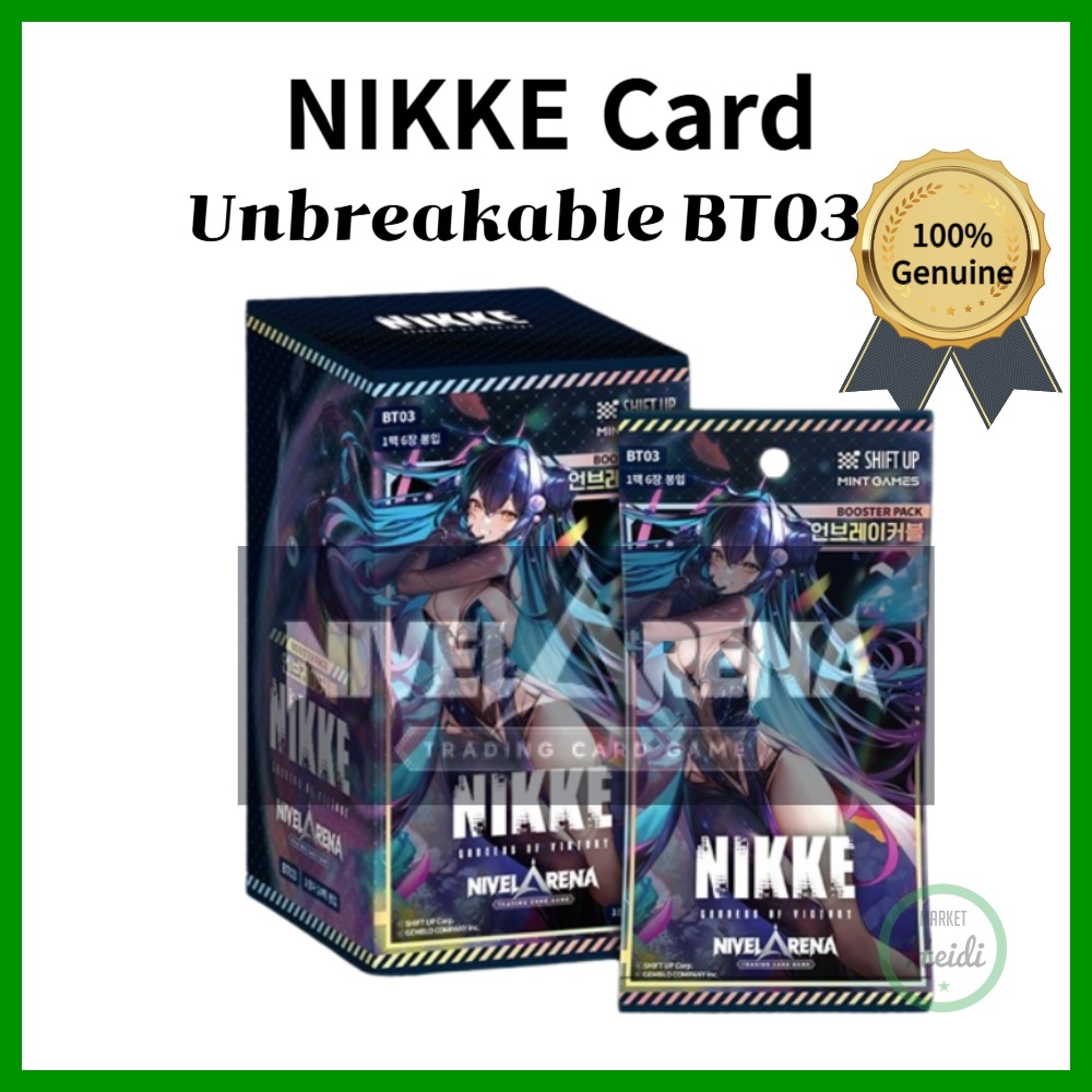KOREA 🇰🇷 Nikke Goddess Of Victory Unbreakable BT03 Nivel ARENA | Shopee Singapore