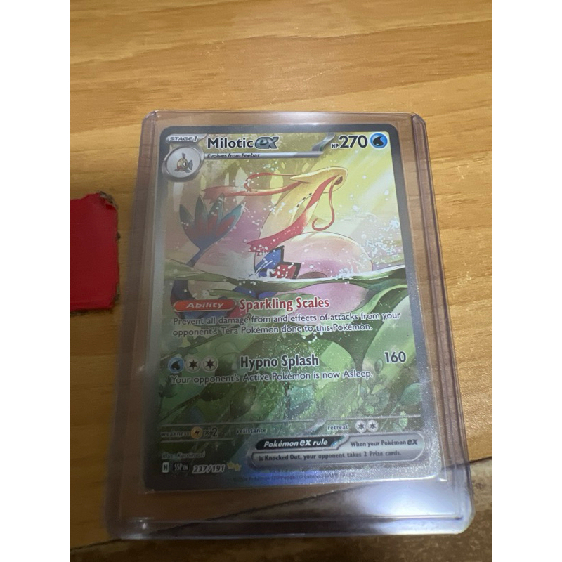 Pokemon Milotic EX 237/191 - SV08: Surging Sparks - Special Illustration Rare 237/191 | Shopee ...