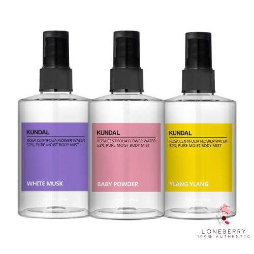 KUNDAL Pure Moist Body Mist Baby Powder Flavor (128ml) | Shopee Singapore