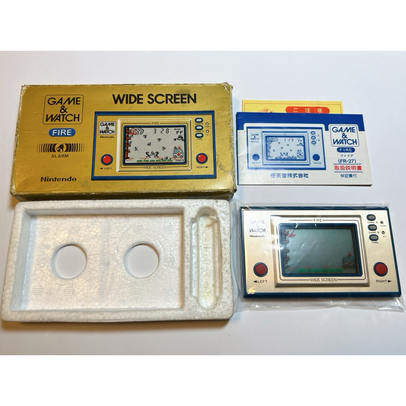 NINTENDO GAME AND & and WATCH Fire Wide Screen 1981 Direct From Japan ...