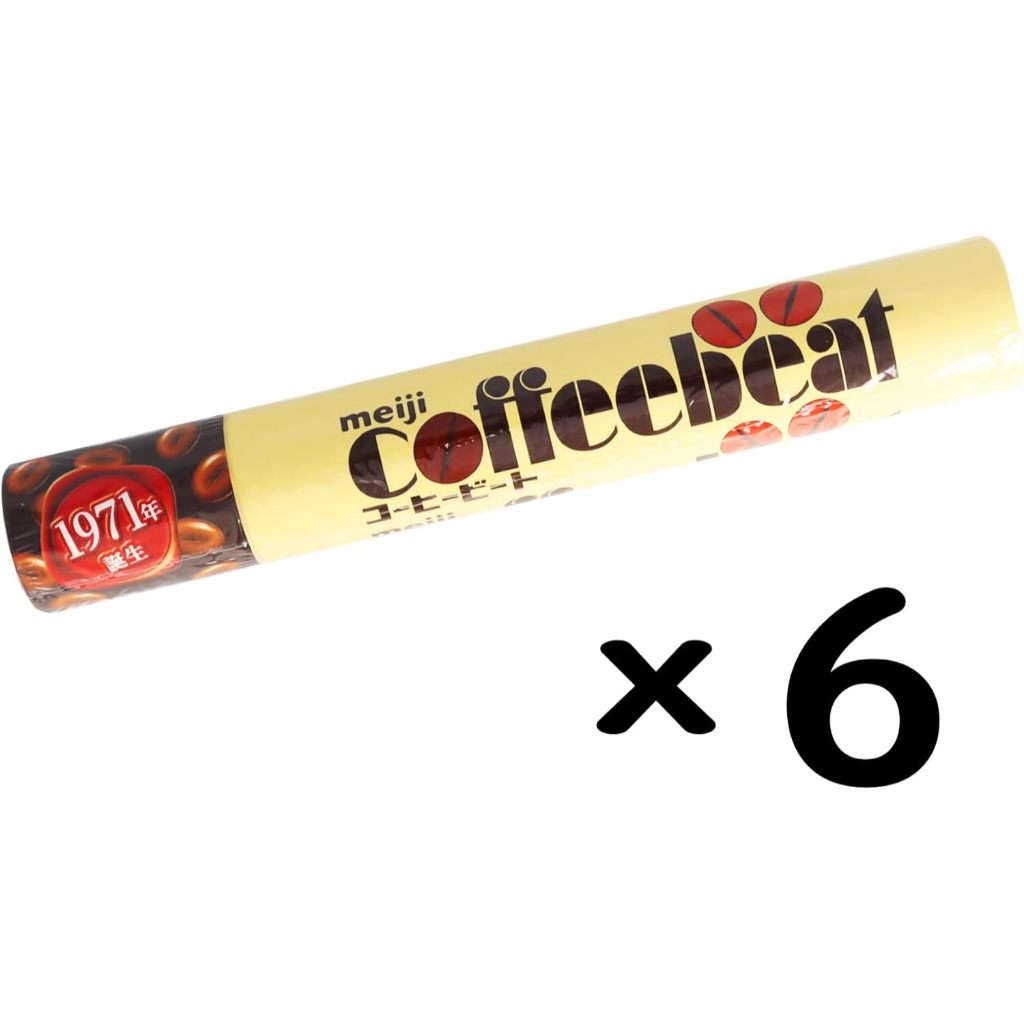 Meiji coffee beat jumbo 105g × 6 pieces 【Direct from Japan】 | Shopee ...