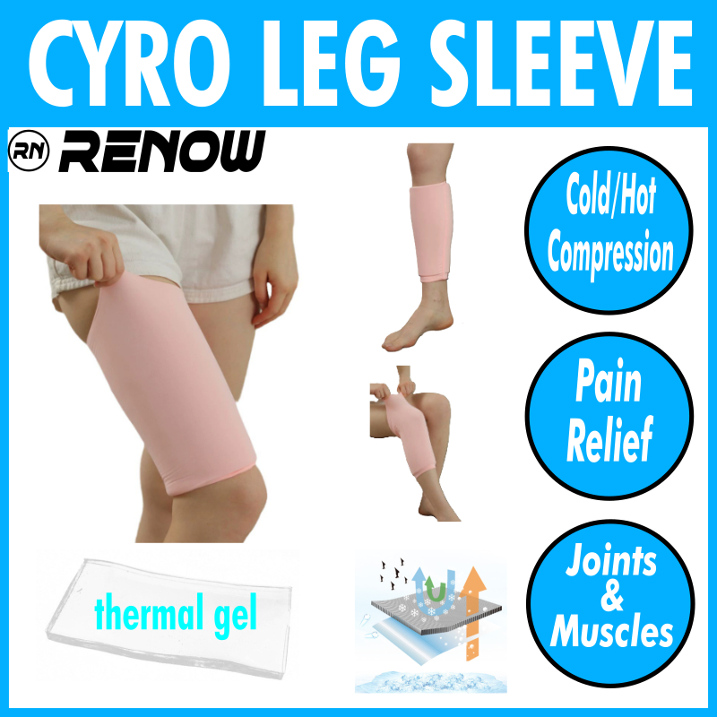 Cyro Renow Leg Thigh Calf Sleeve - Cold Hot Therapy Pain Relief Joints ...