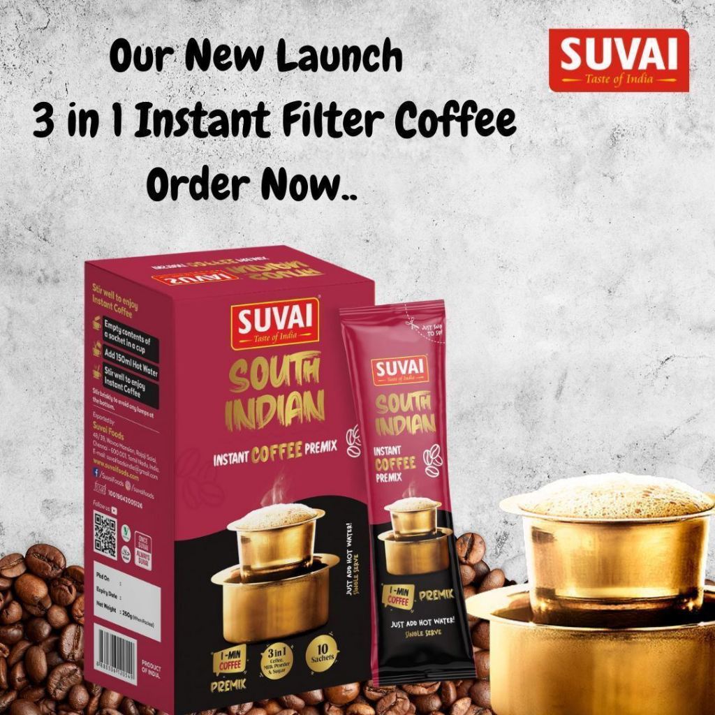 Suvai 3 in 1 Filter Coffee Premix (240 gms) | Shopee Singapore