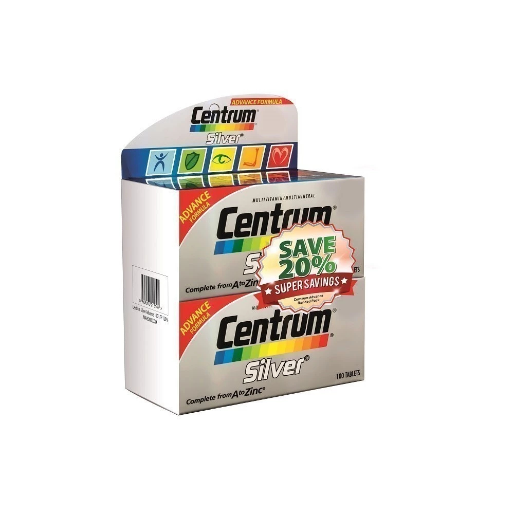 Centrum Silver Advance 100's Twin Pack | Shopee Singapore