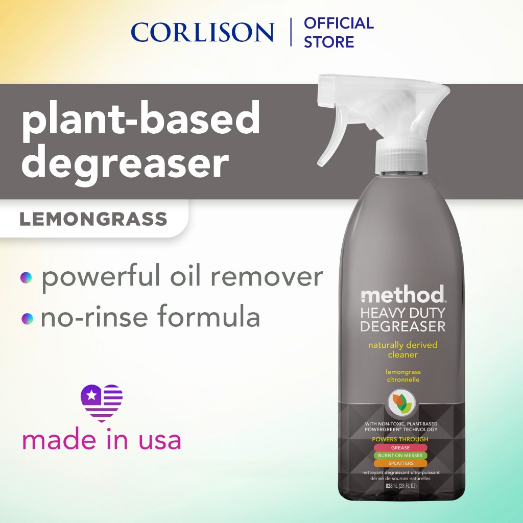 Method heavy duty degreaser - lemongrass 828ml | Shopee Singapore