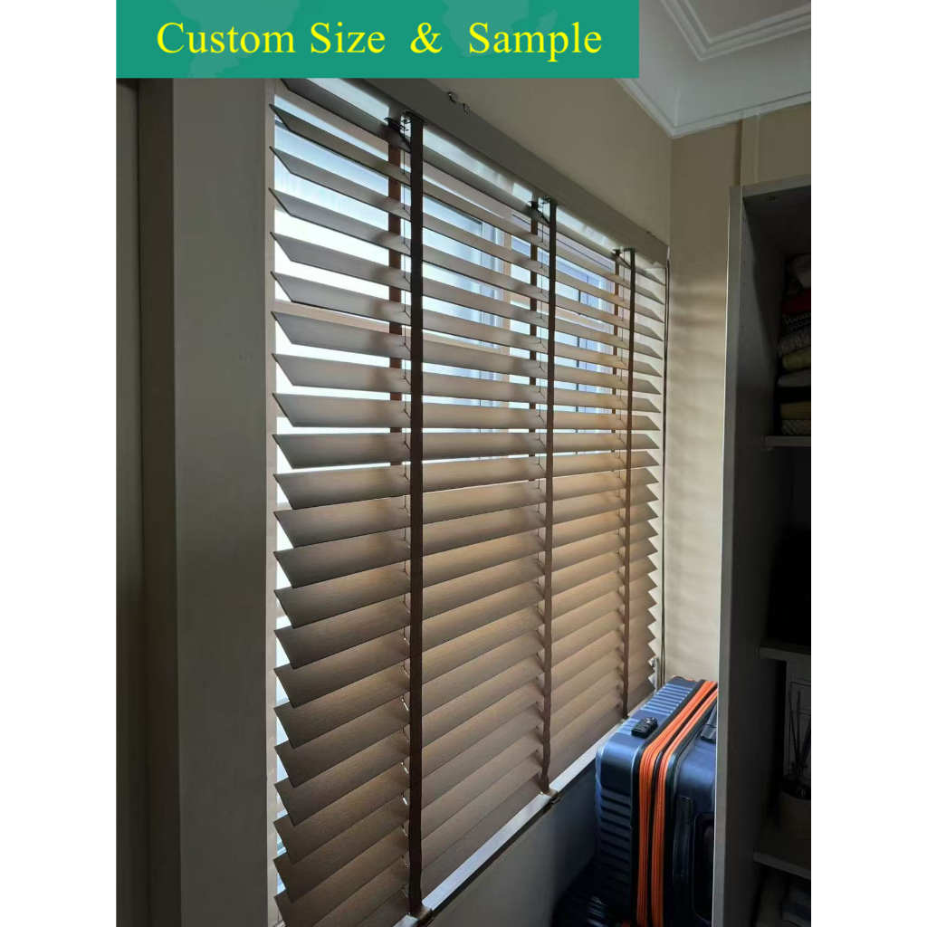 【Rainforest】Venetian Blinds / WOOD/Custom Size / SG Seller | Shopee ...