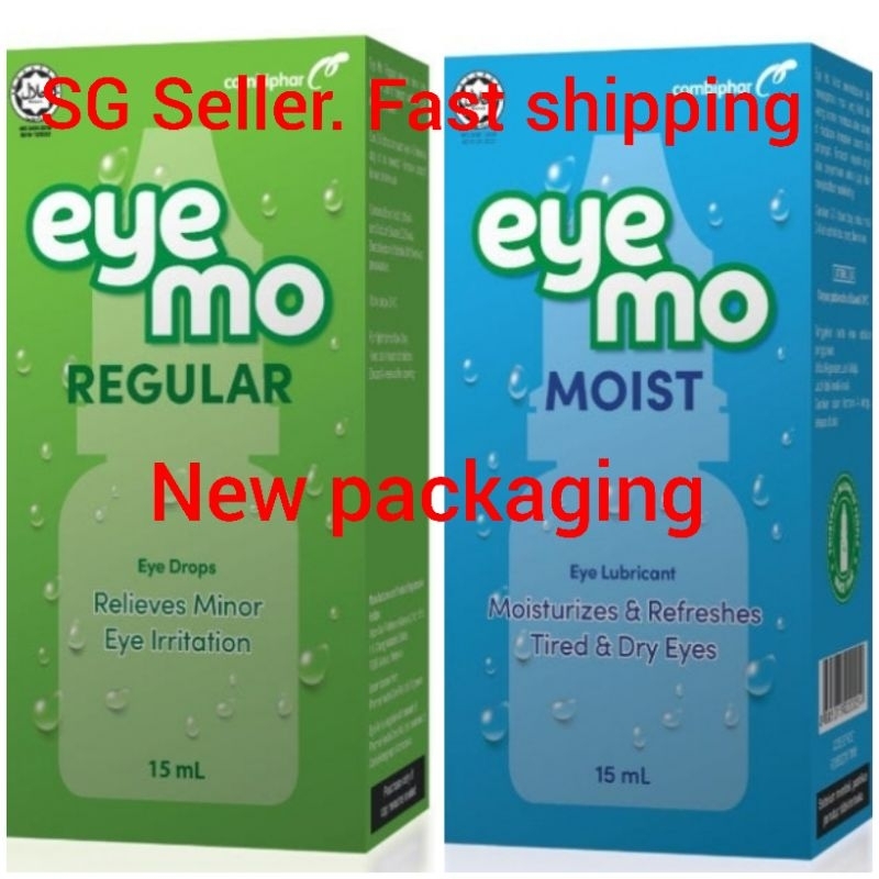 (Exp Aug2027) Eye Mo Regular & Moist Eye drop 15ml | Shopee Singapore