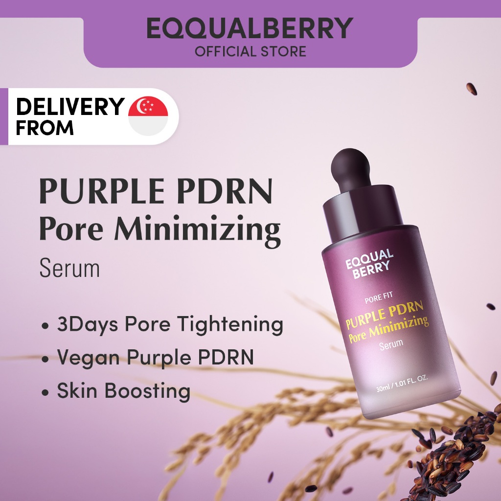 [EQQUALBERRY Official] Purple Rice PDRN Pore Minimizing Serum 30ml ...