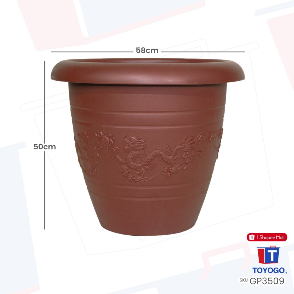 TOYOGO Elegant Dragon Garden Planter (GP-3509) | Shopee Singapore
