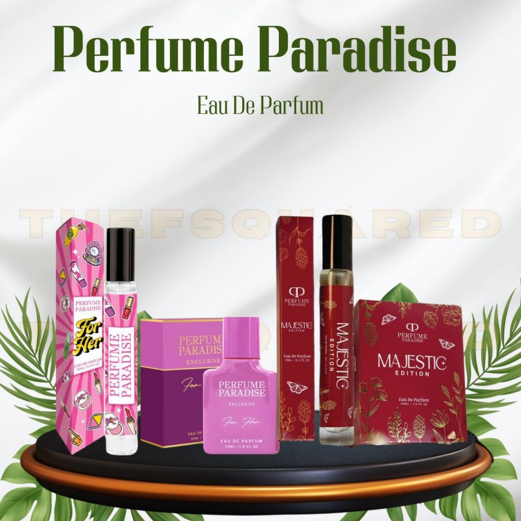 PERFUME PARADISE FOR WOMEN 10ML & 30ML HALAL PERFUME | Majestic Edition ...
