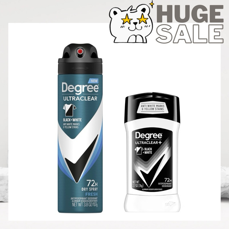 Degree Ultra Clear Long Lasting Men's Antiperspirant Deodorant Dry ...