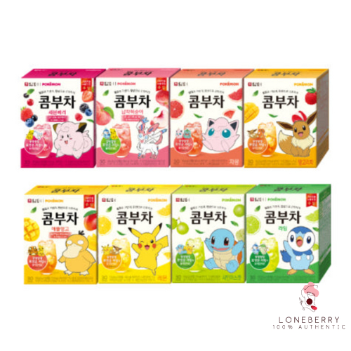 DAMTUH Pokemon Kombucha 5g (30 Sticks) | Shopee Singapore