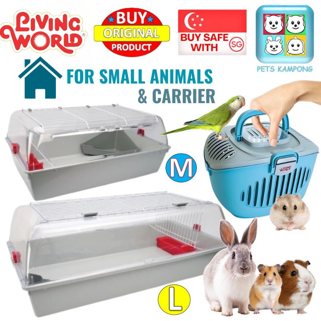 Living World Zoo Zone & Paws2 Go carrier | Shopee Singapore