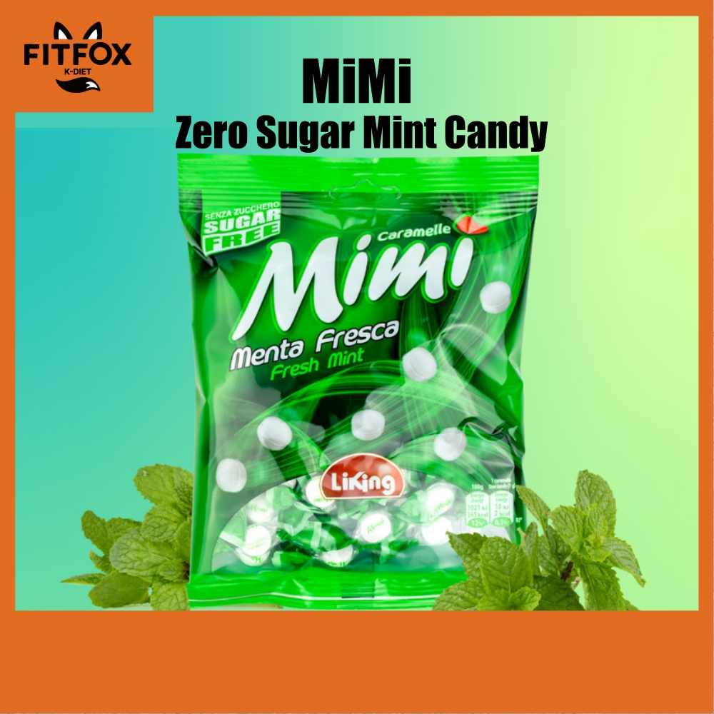 LIKING MiMi Sugar Free Candy Fresh Mint Flavor, Low Calorie Slimming ...