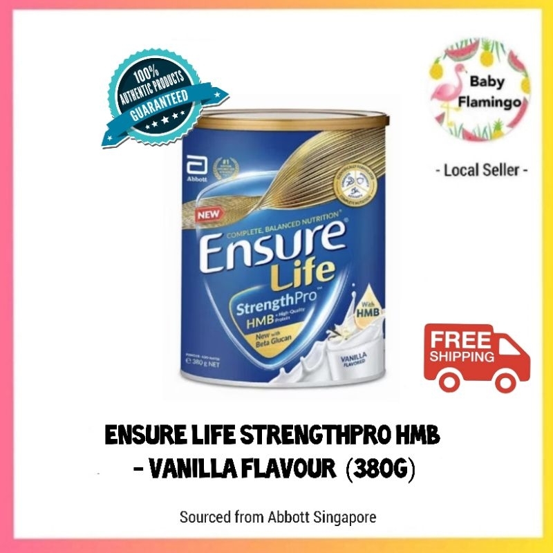 Ensure Life StrengthPro HMB - Vanilla Flavour 380g (Local Stock ...