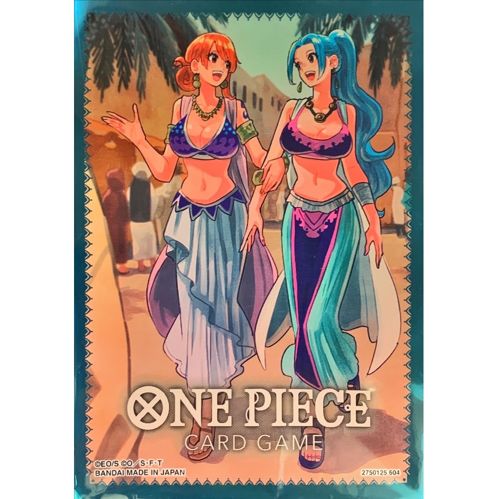 ONE PIECE Card Game Official Card Sleeve Store Exclusive Nami & Vivi | Shopee Singapore