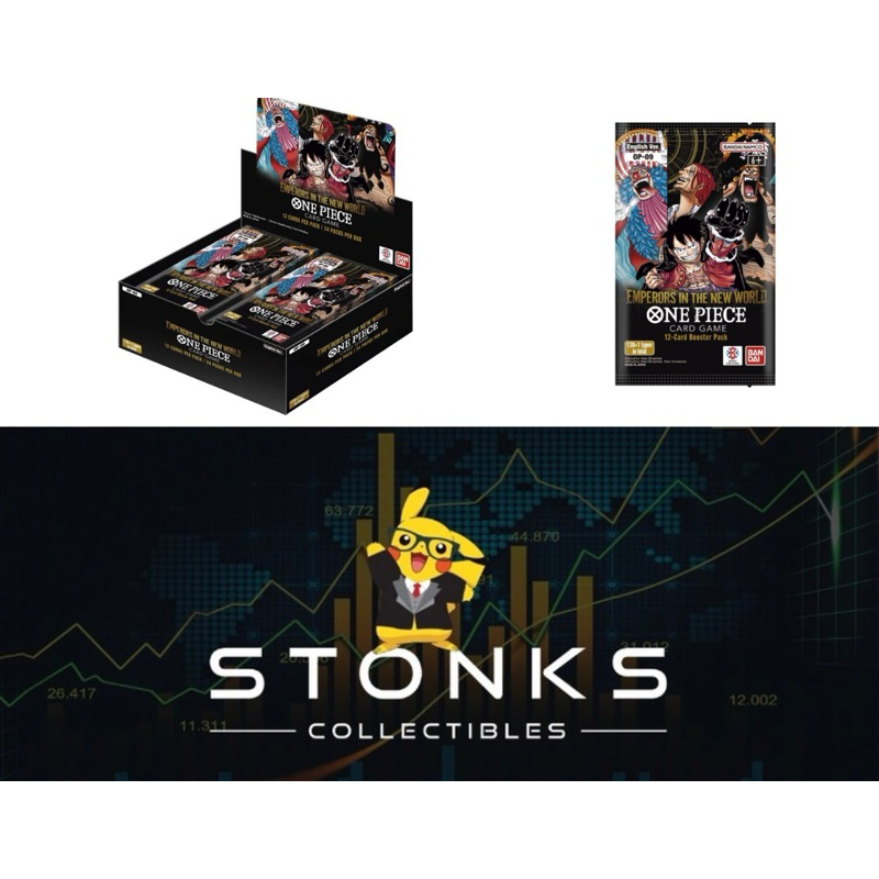 One Piece TCG OP-09 Emperors of the New world booster box (ENGLISH ...