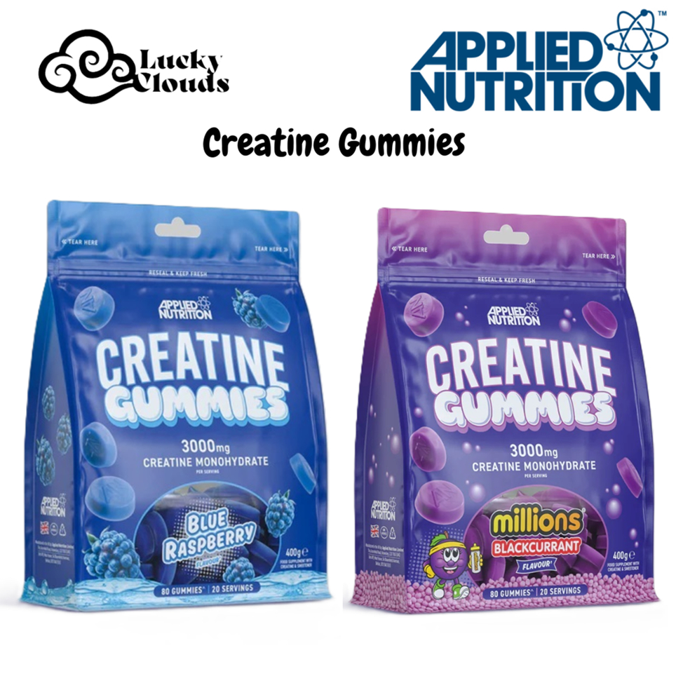 Applied Nutrition Creatine Gummies 3000mg (80gummies|20 Servings ...