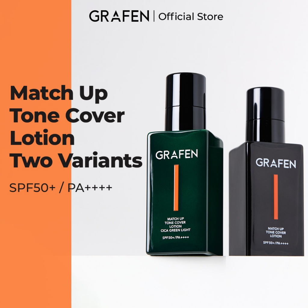 [GRAFEN] Match Up Tone Cover Lotion 50ml [Foundation, SPF50+, PA++++, 2 ...