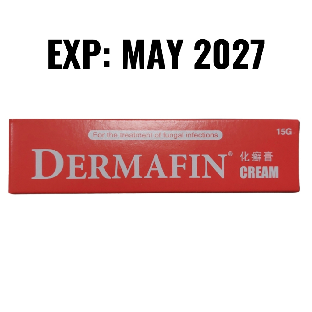 Dermafin Cream 15g Treatment of Fungal Infections Anti Fungal Athletes ...