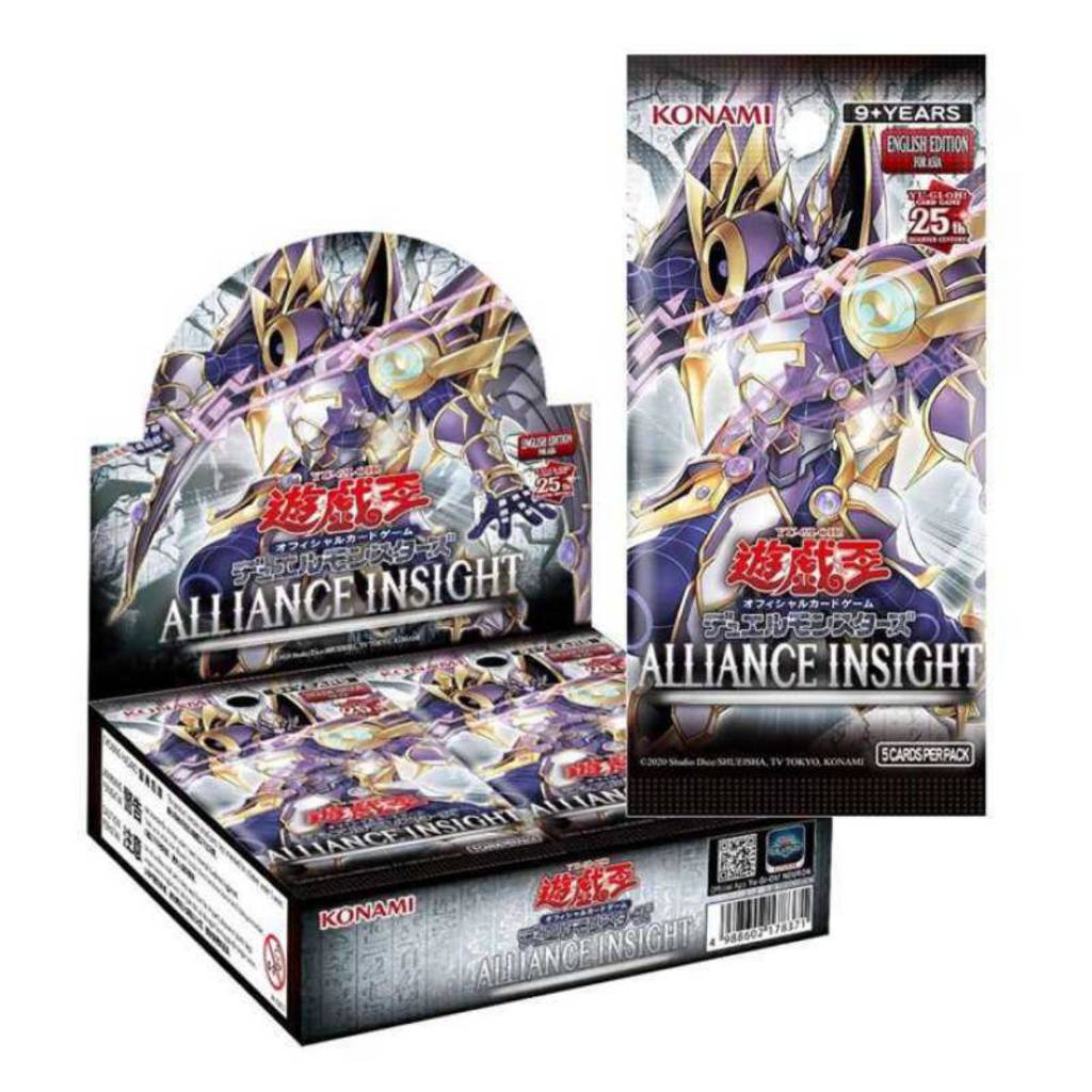 Yu Gi Oh Alliance Insight Booster (ENG) | Shopee Singapore