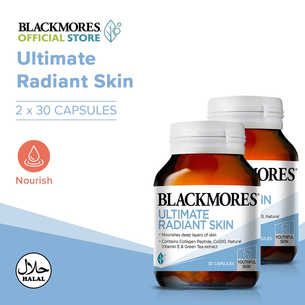 [Bundle of 2] Blackmores Ultimate Radiant Skin (30s) | Support Skin ...