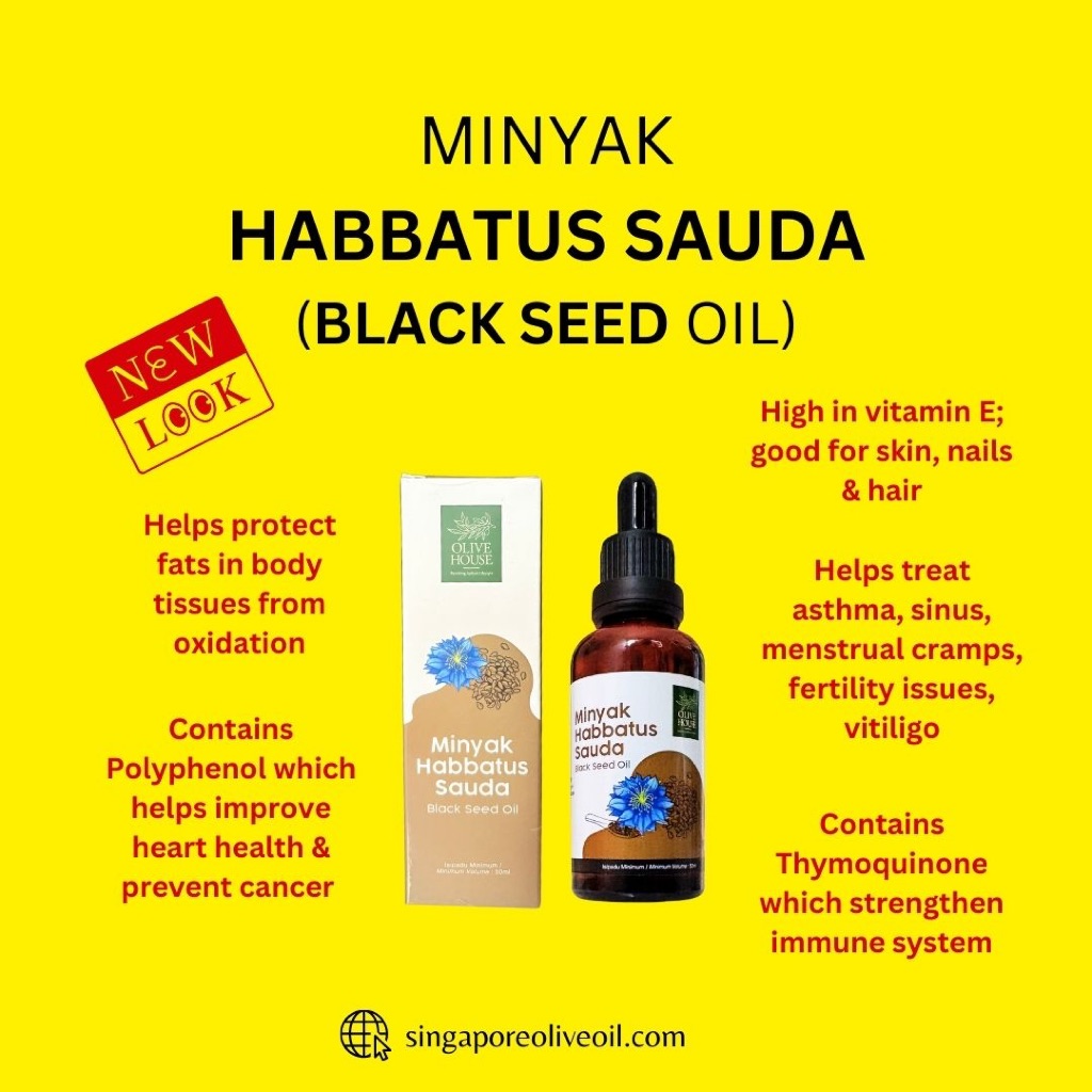Black Seed Oil - Minyak Habbatus Sauda 🇸🇬 - SG Seller | Shopee Singapore