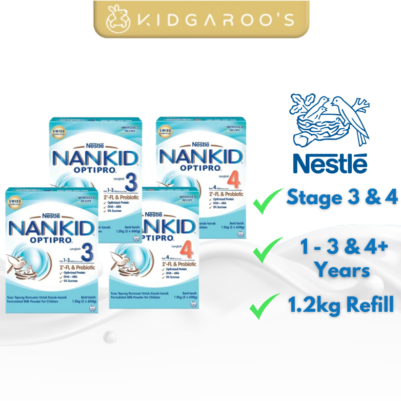 NANKID OPTIPRO Stage 3 / Stage 4 (1.2kg) | Shopee Singapore
