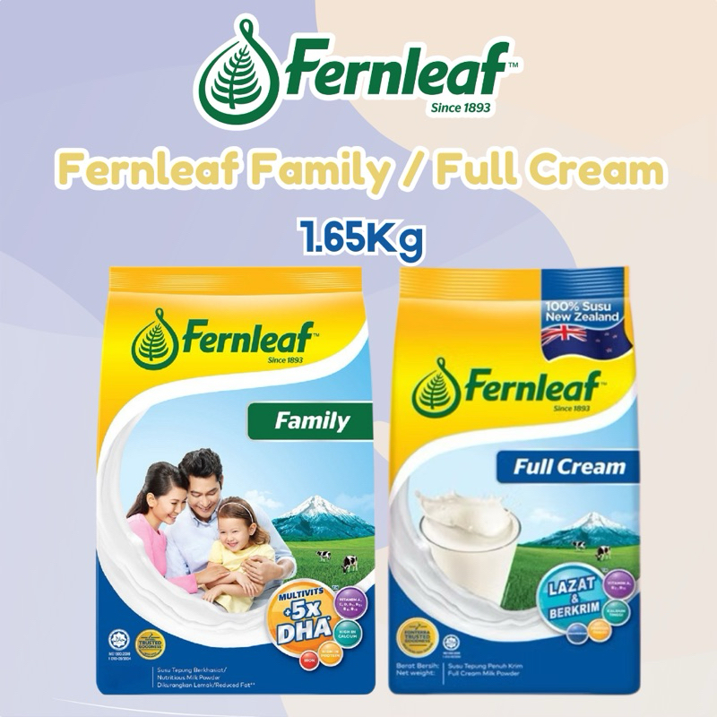 Fernleaf Full Cream / Family Milk Powder (1.65kg) | Shopee Singapore