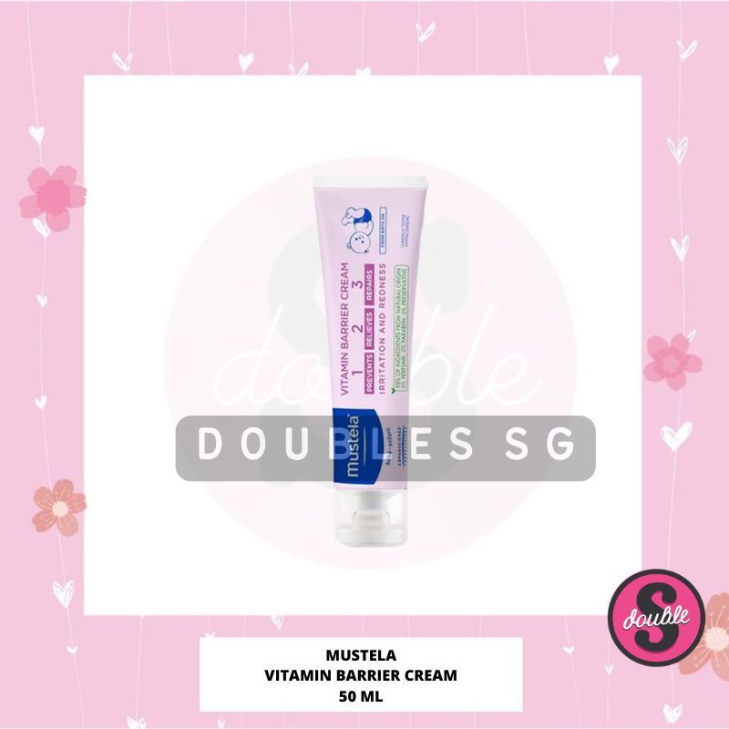 Mustela Vitamin Barrier Cream 100ml | Shopee Singapore