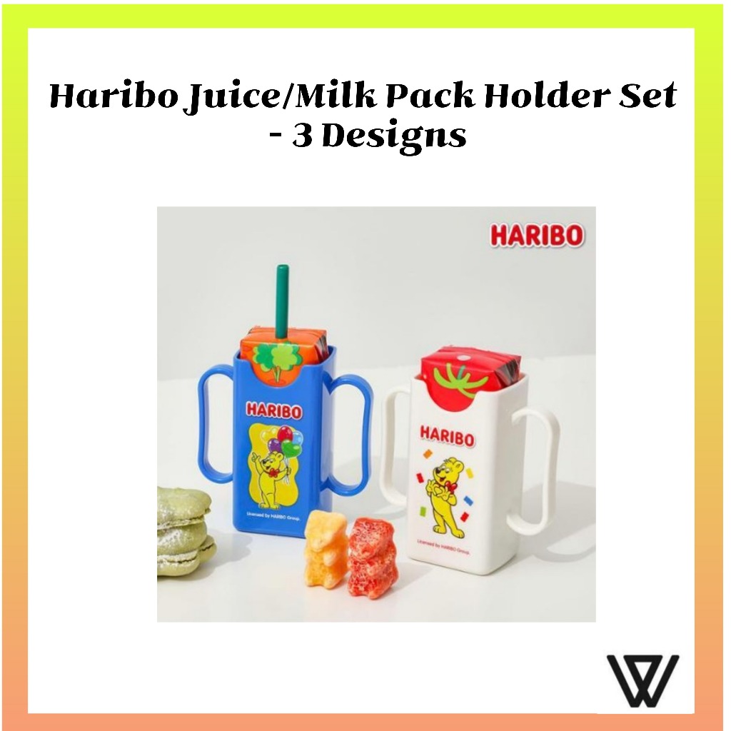 Haribo Juice/Milk Pack Holder Set – 3 Designs | Shopee Singapore