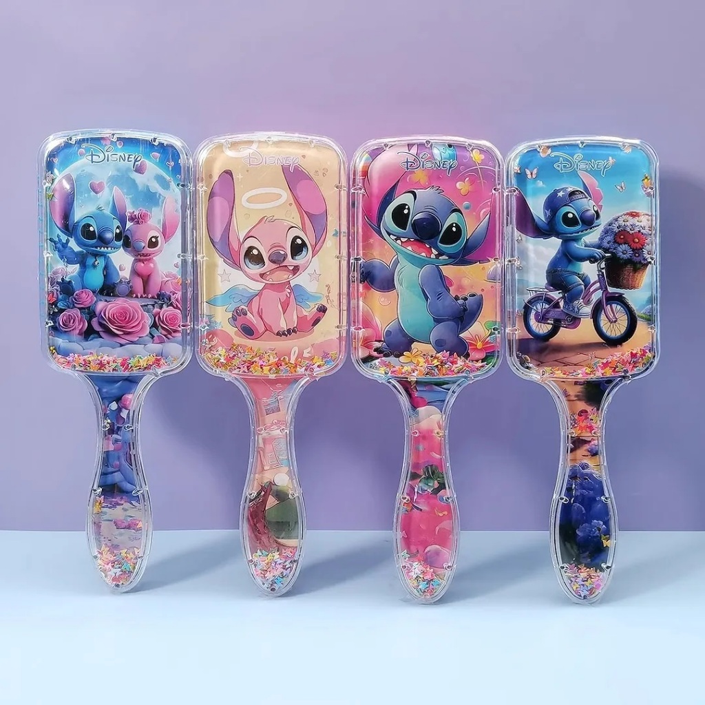 Disney Lilo Stitch Massage Comb Kawaii Cartoon Anime Stitch Cute Shake ...