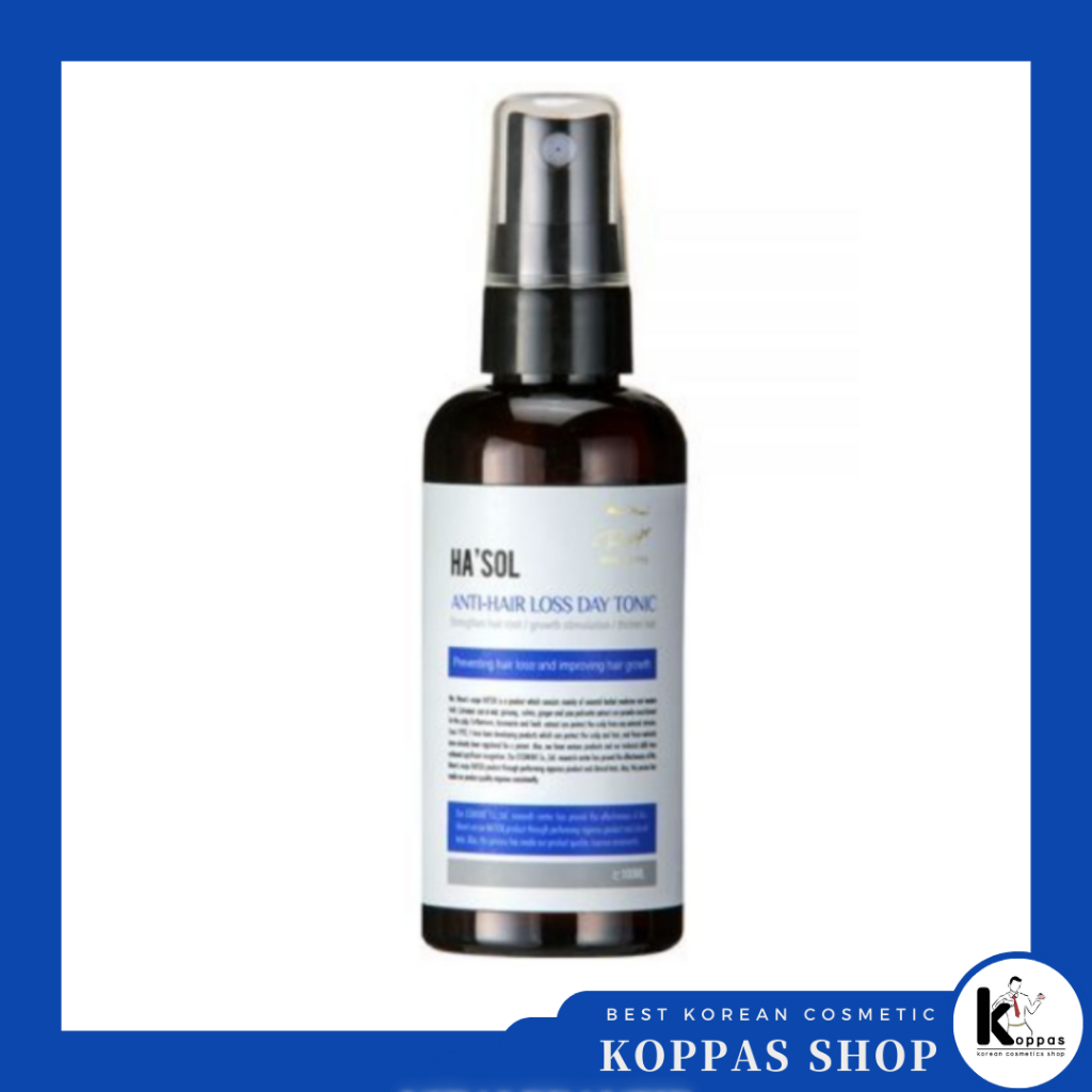 [HA'SOL] Anti-Hair Loss Day Tonic (100ml) | Shopee Singapore