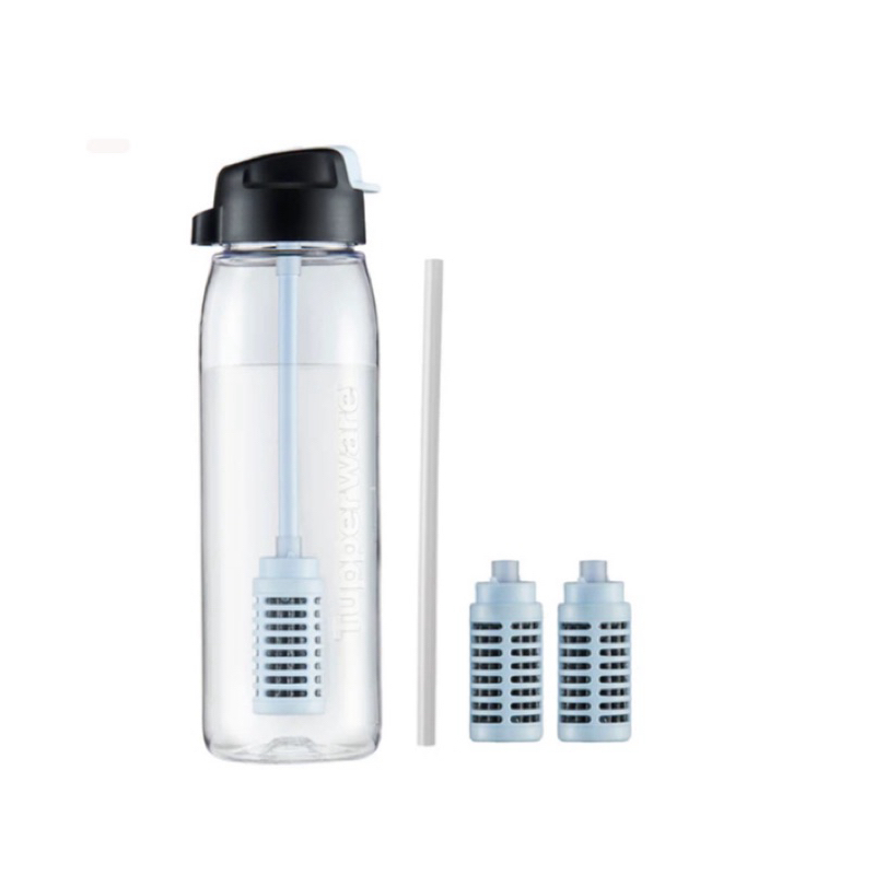 tupperware Pure & Go™ Water Filter Bottle (1) 750ml | Shopee Singapore
