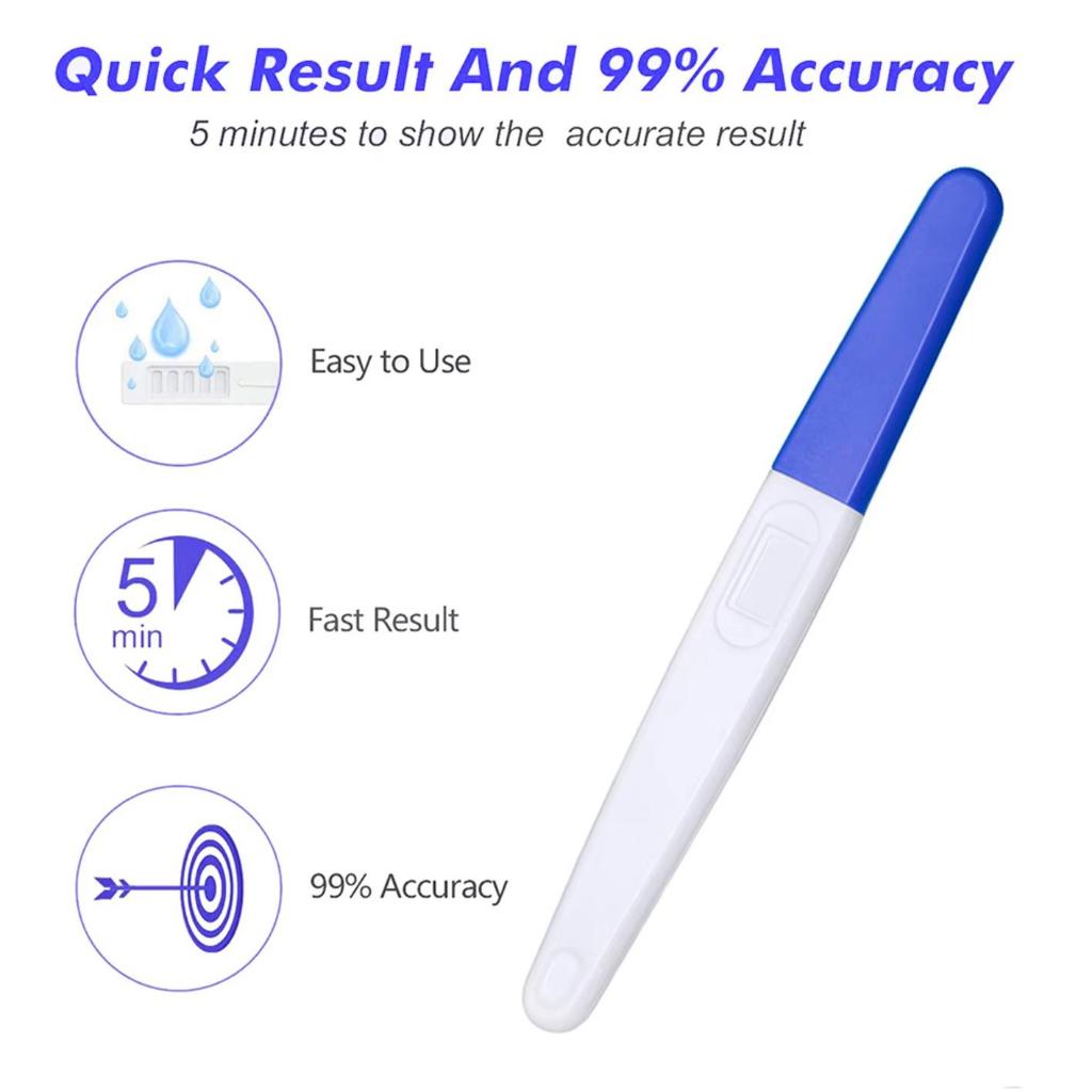 Golden Time Midstream Pregnancy Test Kit 10 mIU/ml | Early HCG Urine ...