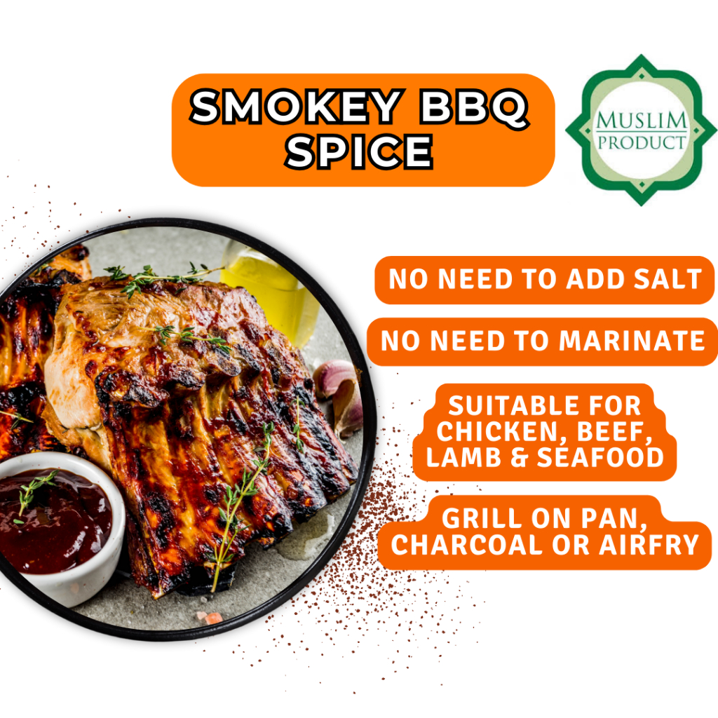 HOMEMADE SMOKED BBQ RUB - SPICE RUB - REMPAH SMOKED BBQ PREMIUM BLEND ...