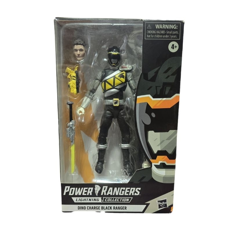 [Brand New] Power Ranger Lightning Collection Dino Charge Black Ranger ...