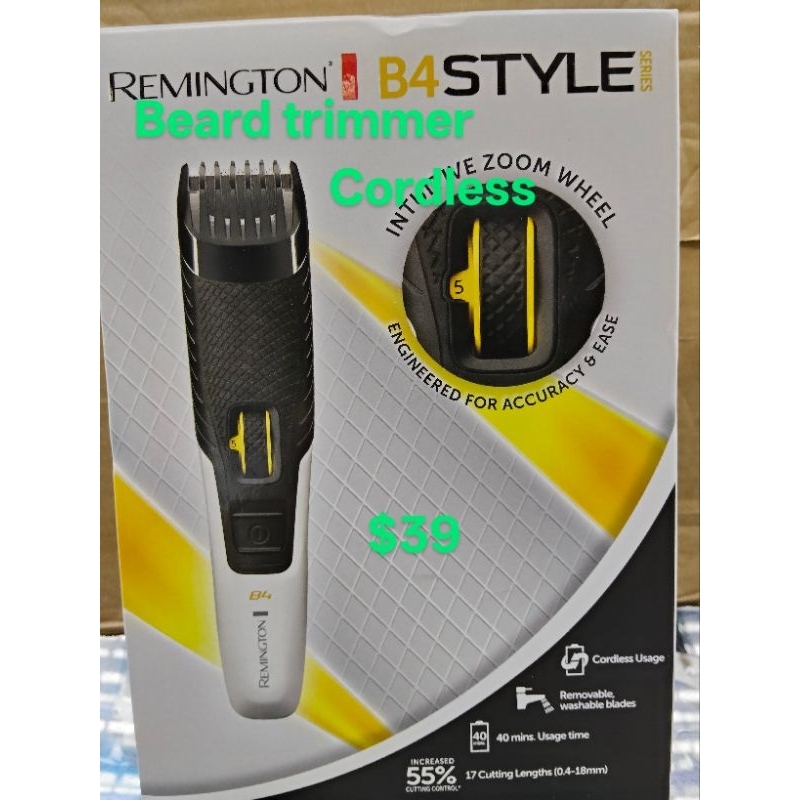 Remington Cordless Beard Trimmer | Shopee Singapore