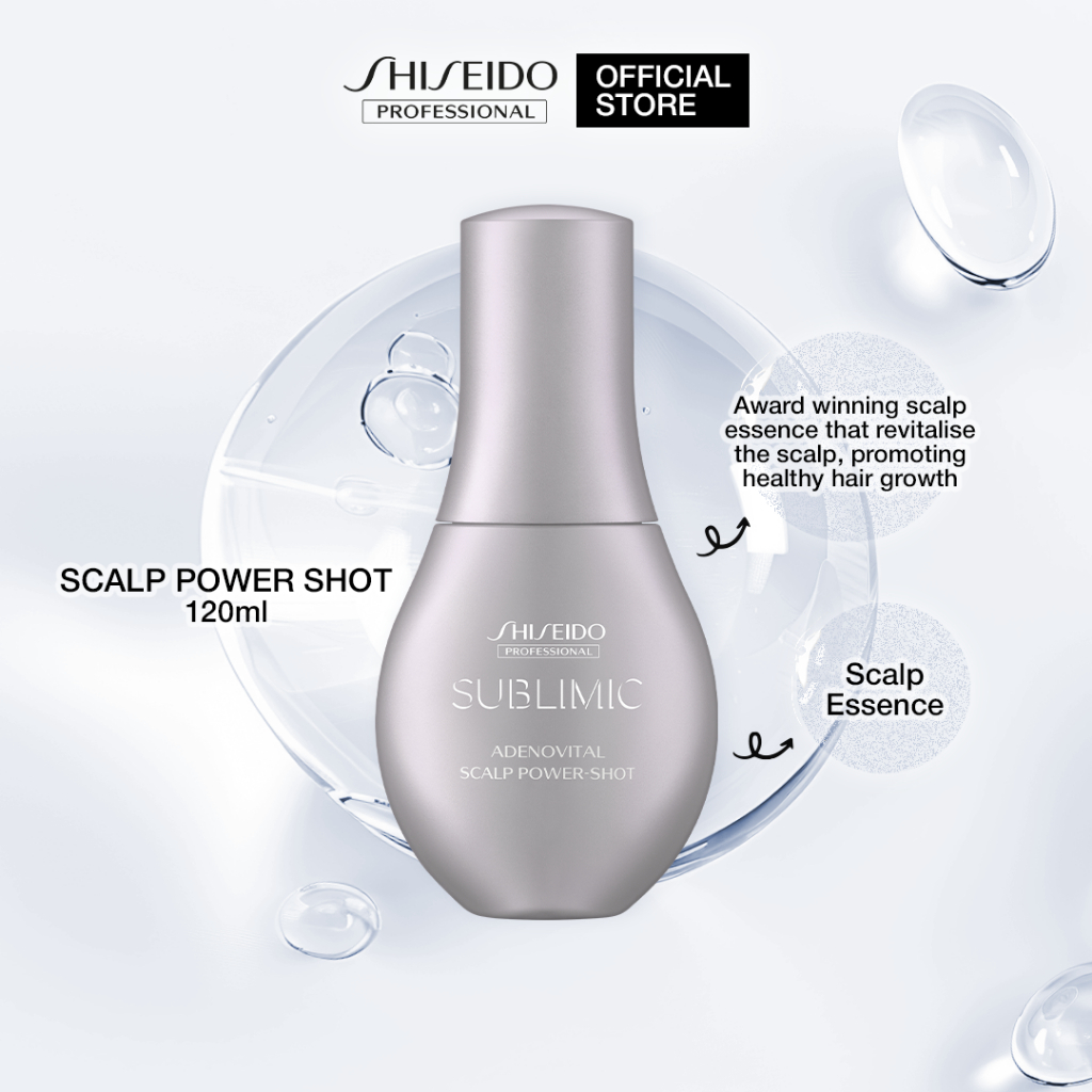 Shiseido Professional Sublimic Adenovital Scalp Power-Shot - 120ml | Shopee Singapore