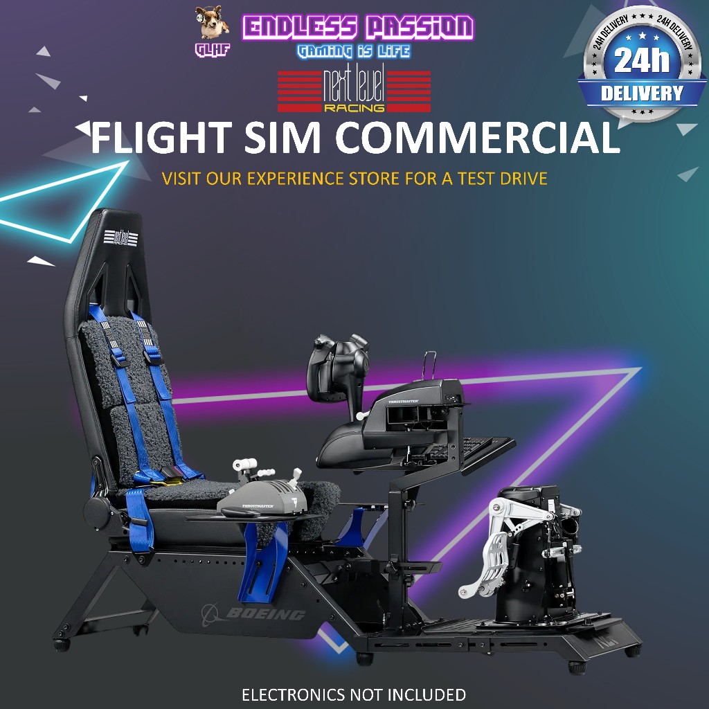 Next Level Racing Flight Simulator Boeing Commercial Edition (NLR-S027 ...