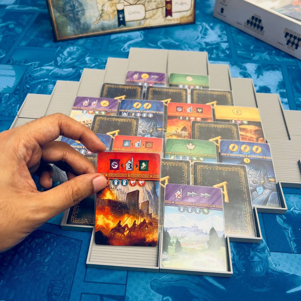 Lord of the Rings Duel for Middle Earth BOARD STRUCTURE | Shopee Singapore