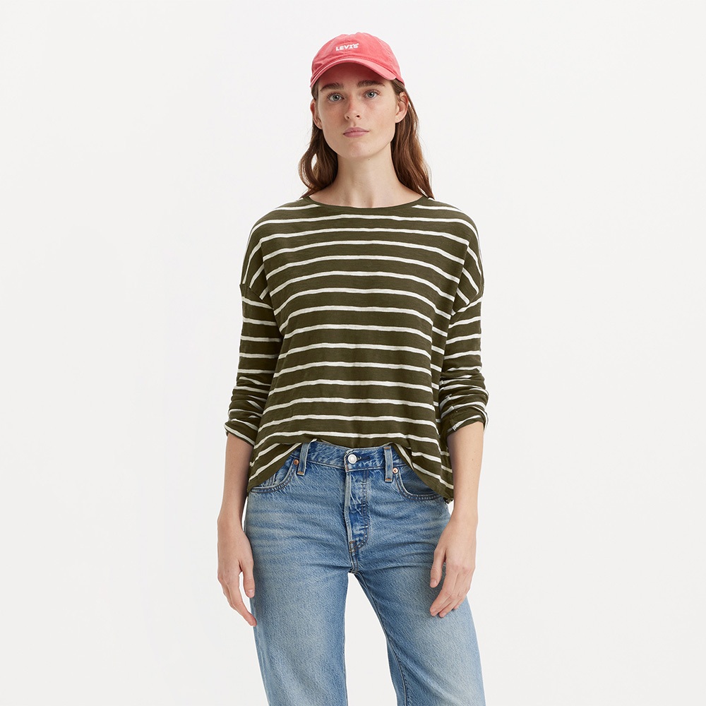 Levi's® Women's Margot Long-Sleeve T-Shirt A7248-0014 | Shopee Singapore