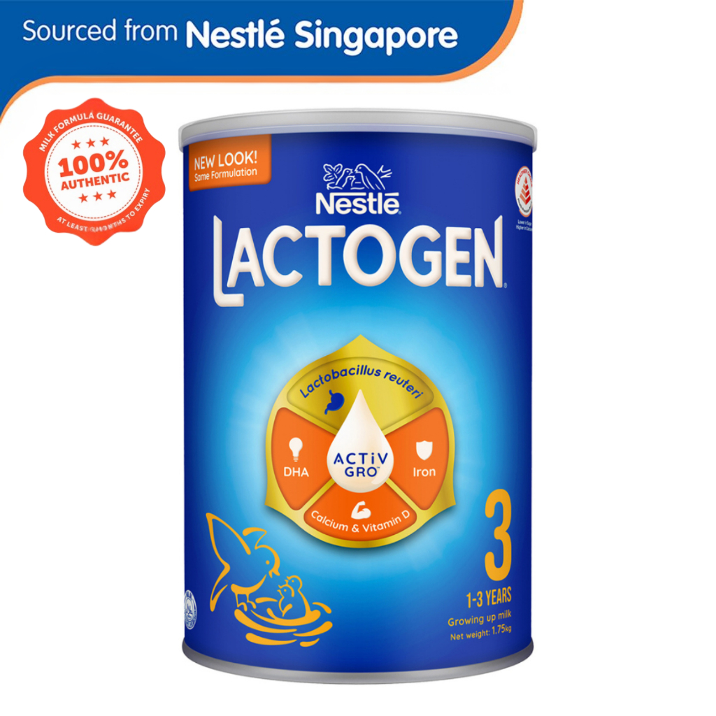 Nestle Lactogen Stage 3 Growing Up Milk Formula (1.75kg) | Shopee Singapore