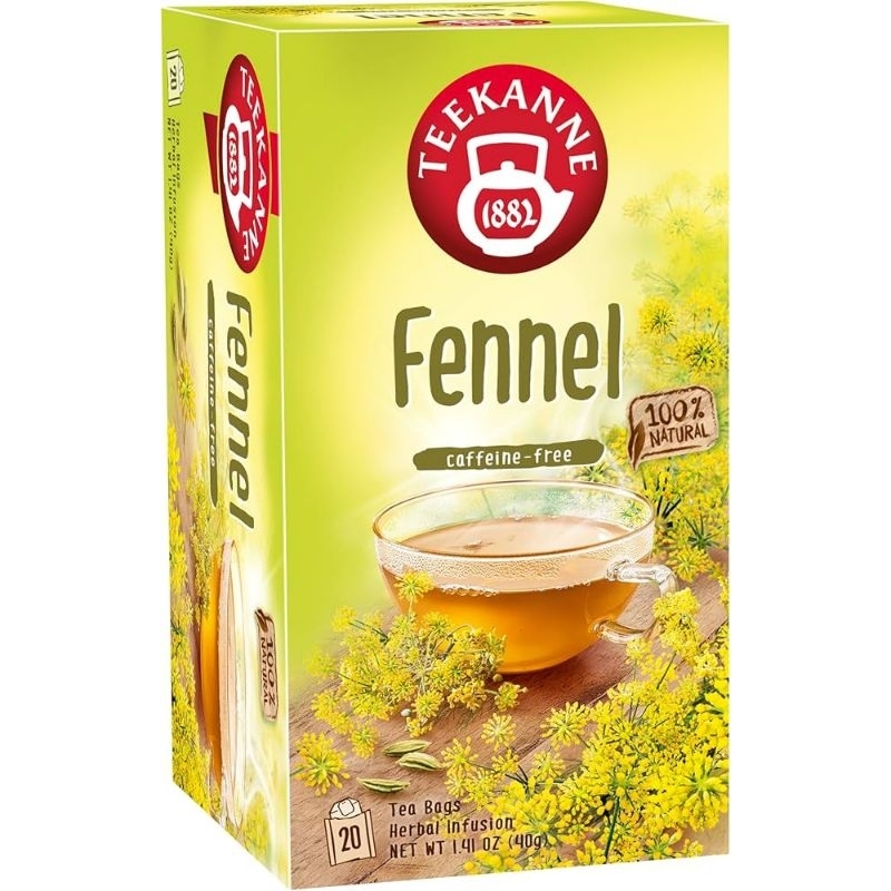 Teekanne assorted tea bags Ginger & Turmeric Tea leaf Bags fennel tea ...
